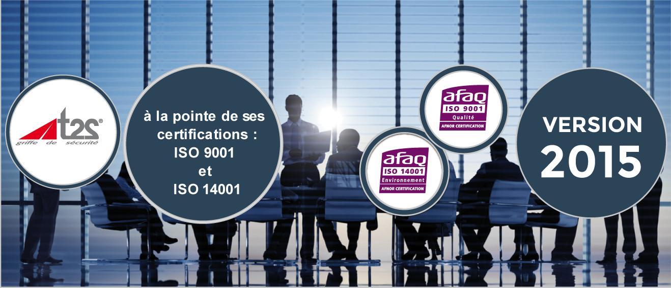 ISO 9001 & ISO 14001 - Version 2015 - T2S